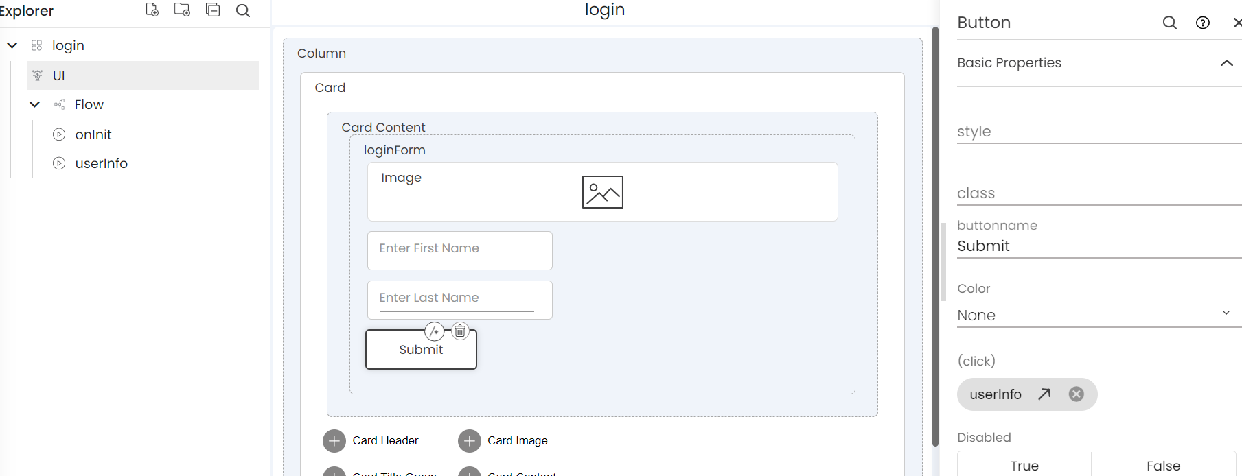 How to access the UI user input value inside a Flow and how to map it to flow input value in SSD ...
