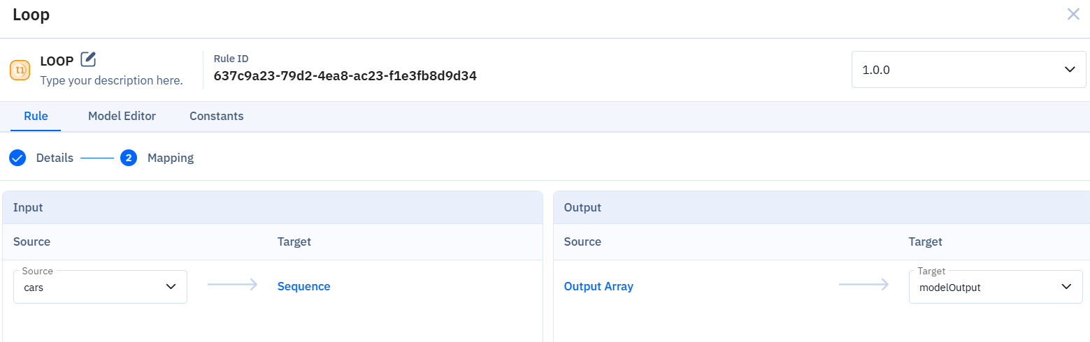 Input and Output Mapping in a loop tree - Training, Academy ...